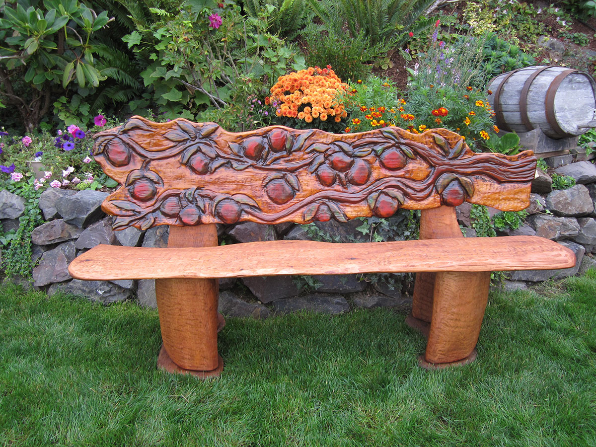 Apple Bench – McVay Sculpture